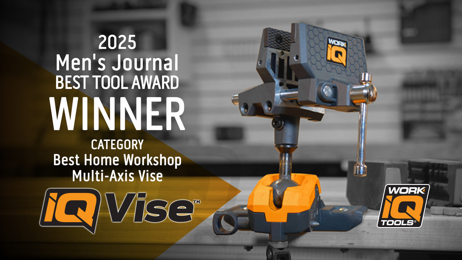 IQ Vise Named to Men’s Journal 2025 Best Tools List – Work IQ Tools