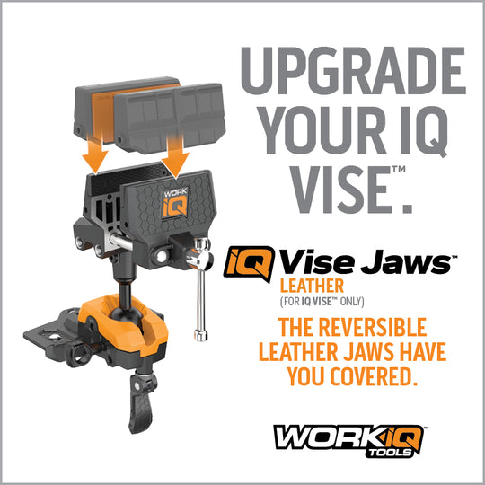 IQ Vise Jaws™ – Leather – Work IQ Tools